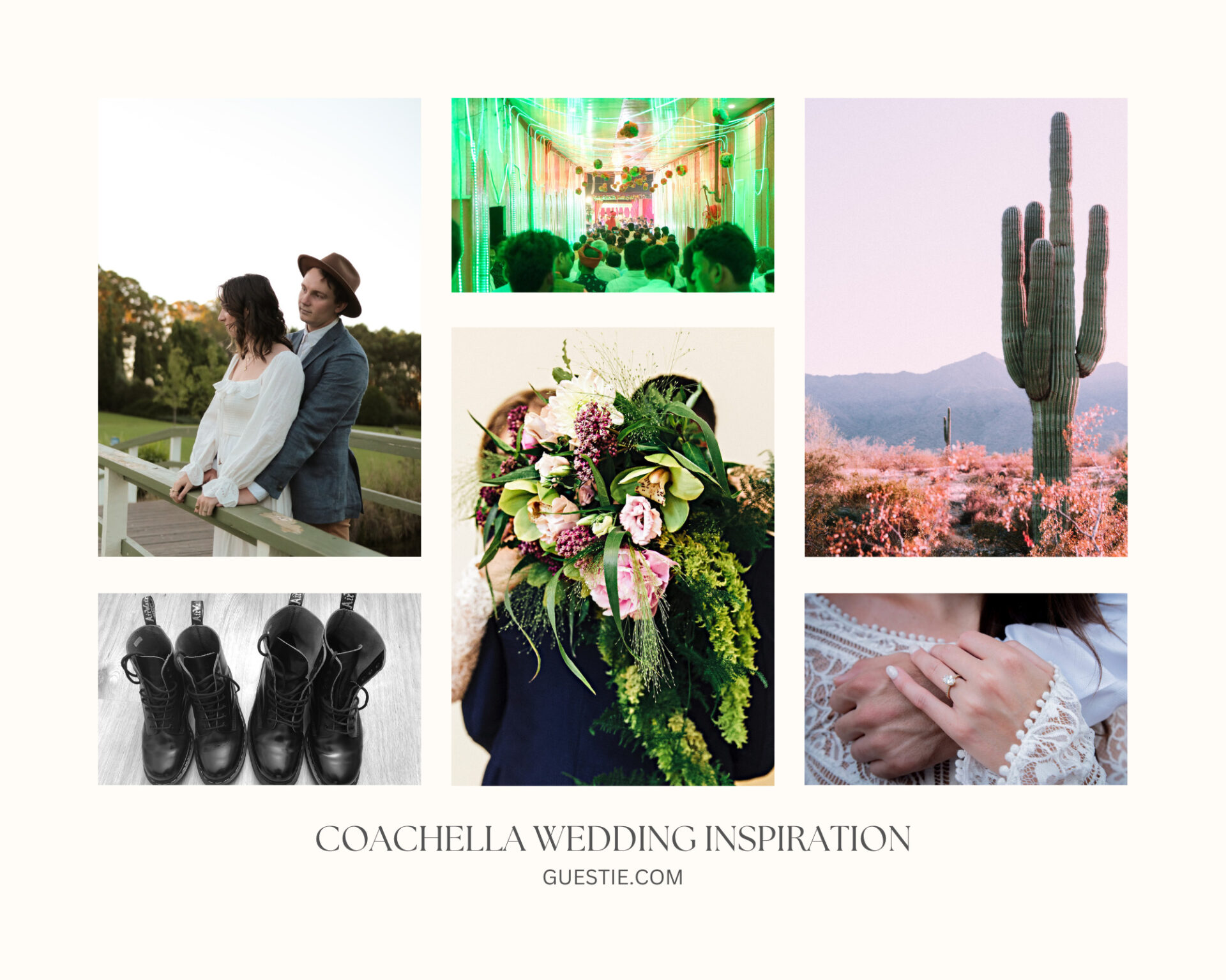 How to Add Coachella Vibes to Your Wedding Day | Guestie